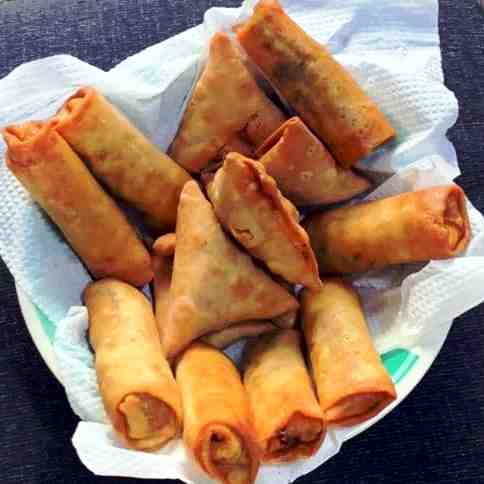 Delicious Frozen Samosa and Spring Rolls | Ghana Info